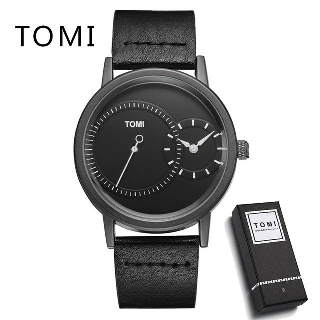 Classic Dual Black Dial Analog Unisex Watch - T090 | Daraz.com.np