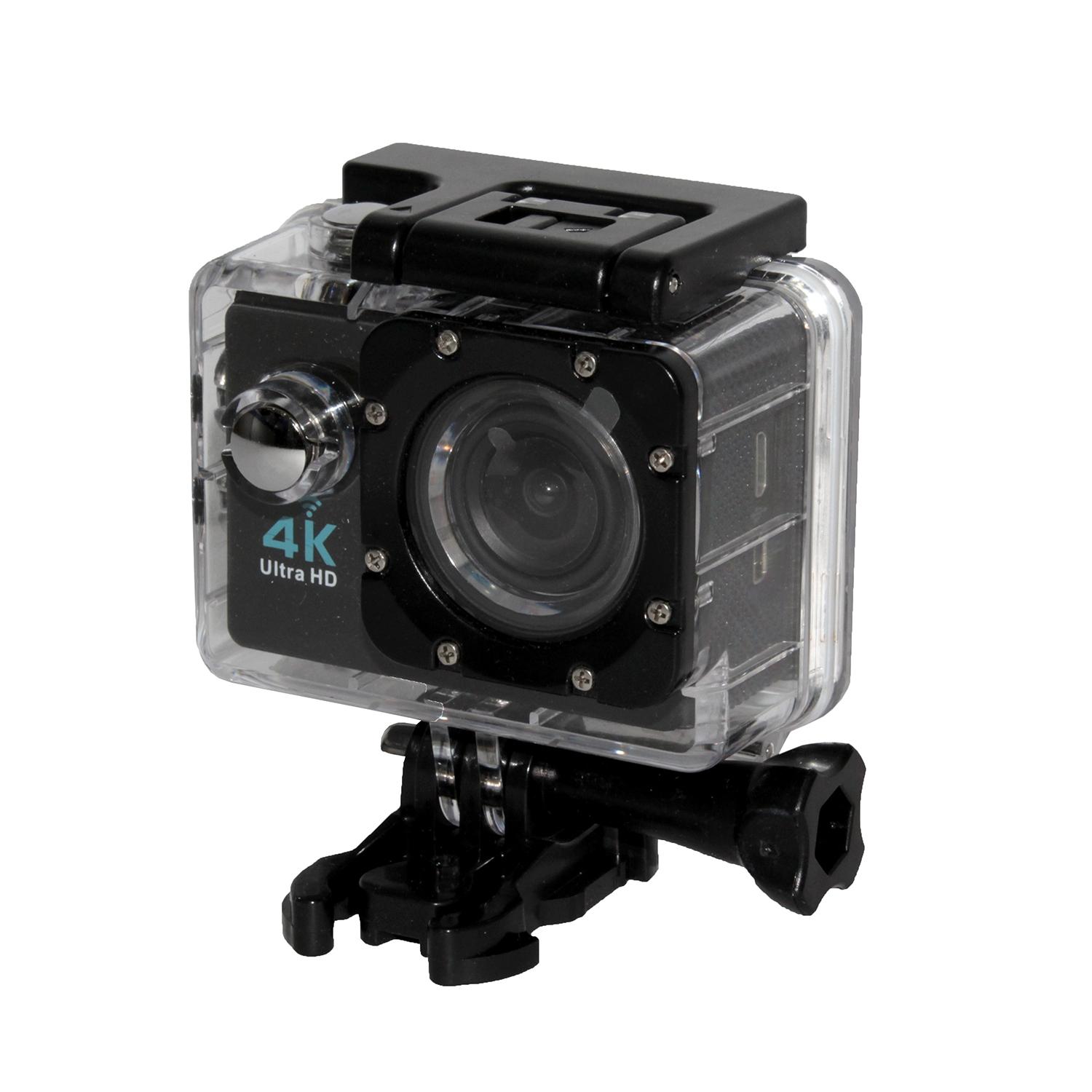 4K Ultra Hd 30M Water Resistant Sport Camera - (Black) | Daraz.com.np