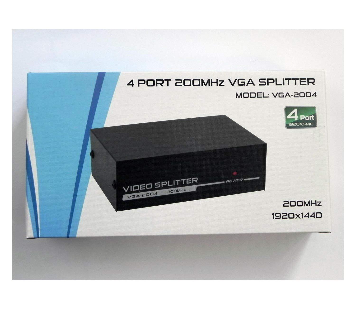 4 Port Vga Switch Box