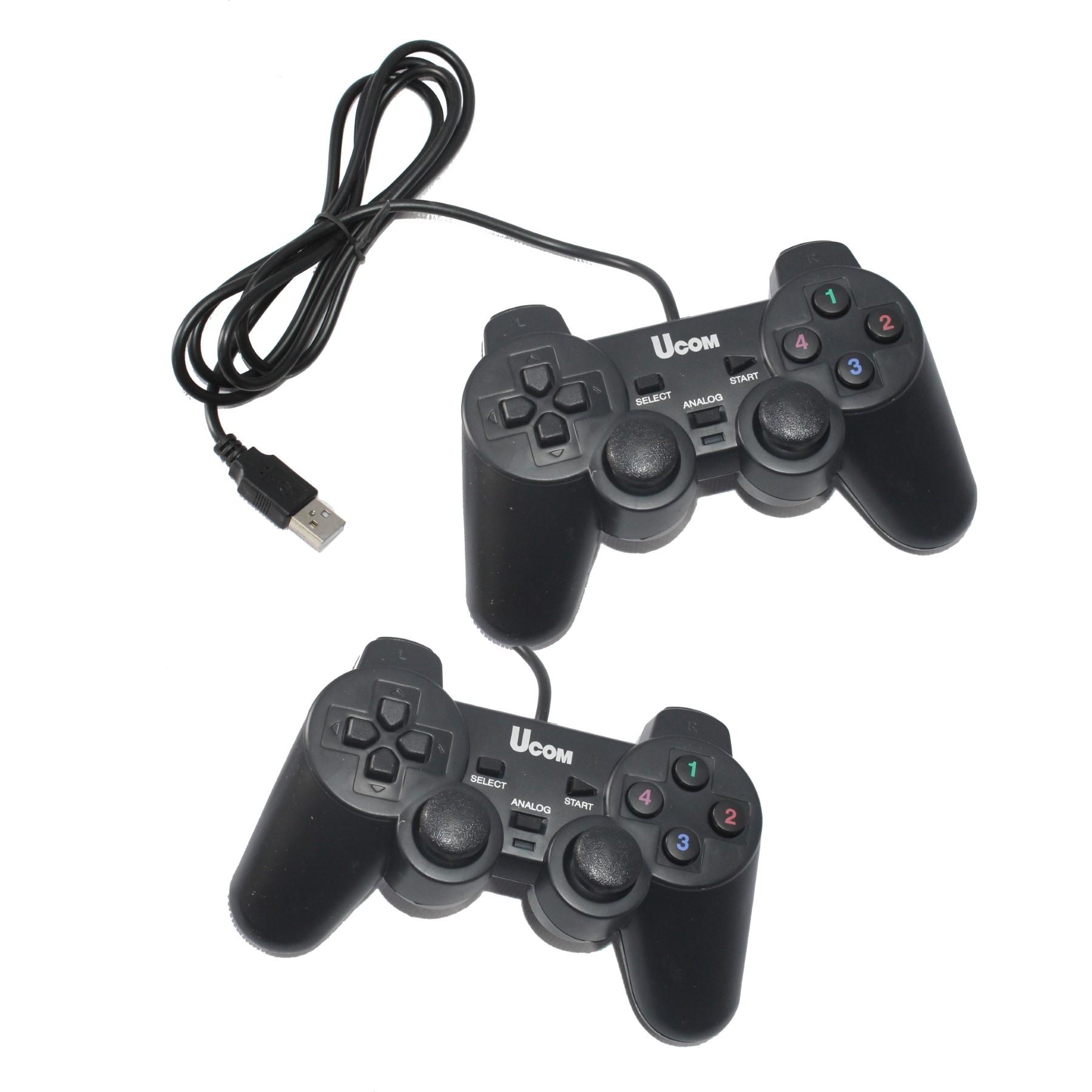 Ucom Combo Of 2 Pc Usb Joystick - Black | Daraz.com.np