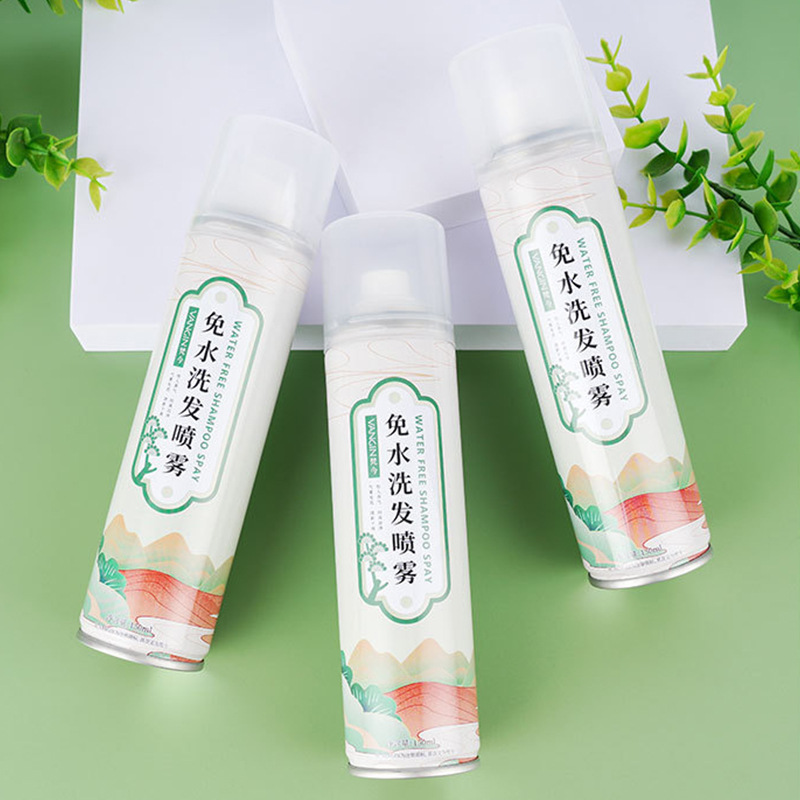 VANGIN Water-Free Shampoo Spray 150ml Confinement Lazy Oil Control ...