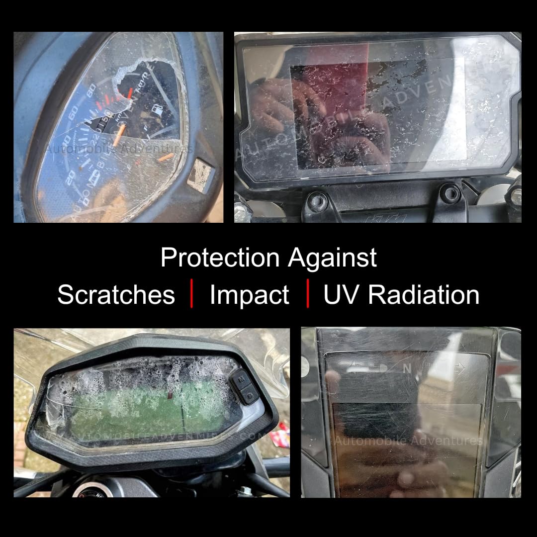 TVS APACHE Bike Speedometer Screen Protector Scratch Guard | Daraz.com.np