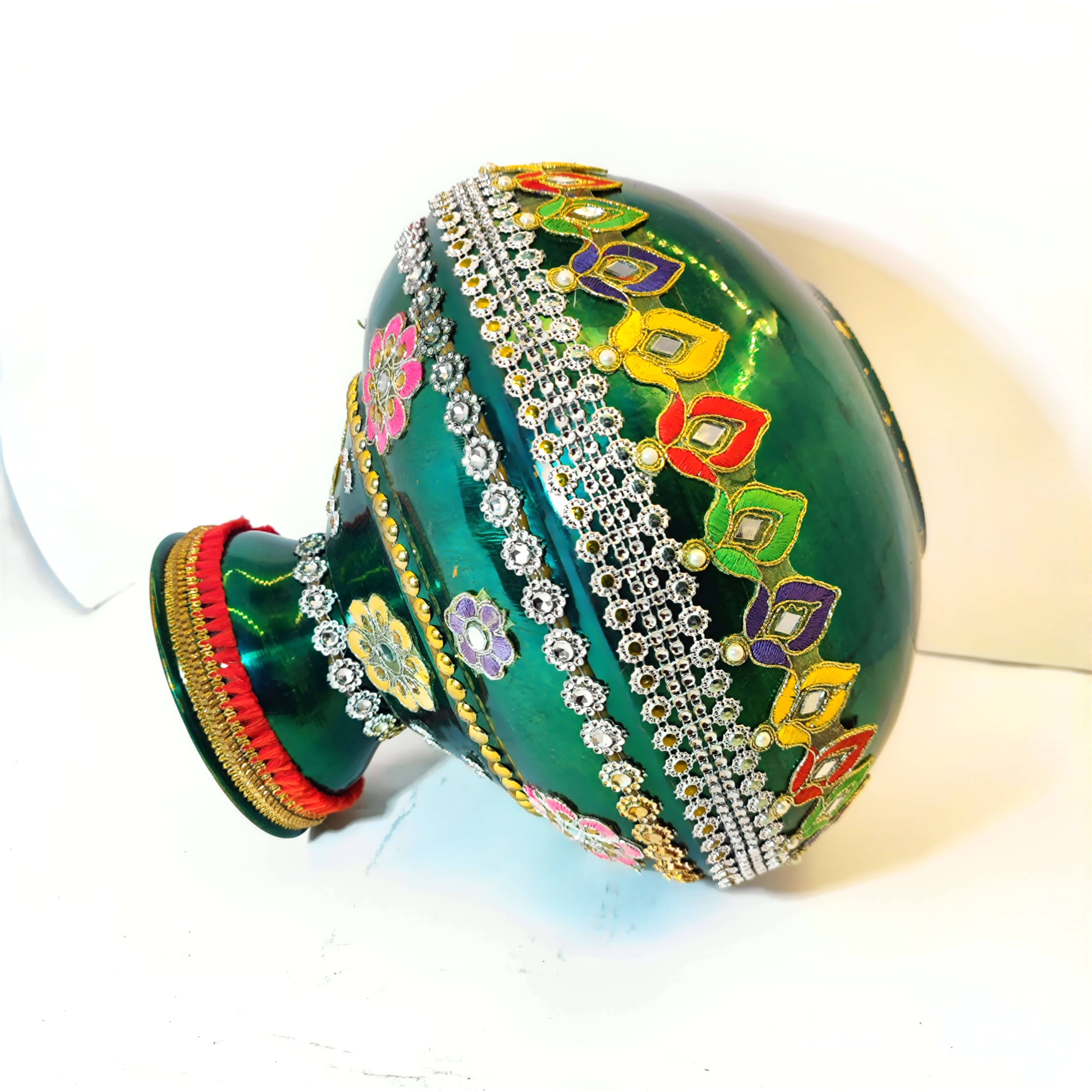 Brass Kalash Pital Gagri Colour Kalsa Kurbar Kurubar For Chhath Puja ...