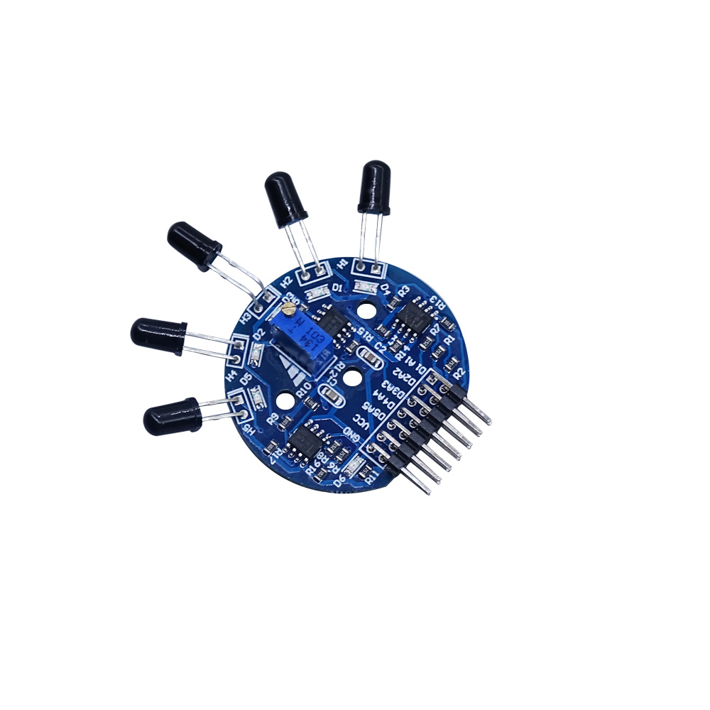 Infrared IR Flame Sensor Detector Fire Detection Module 5 Channel ...