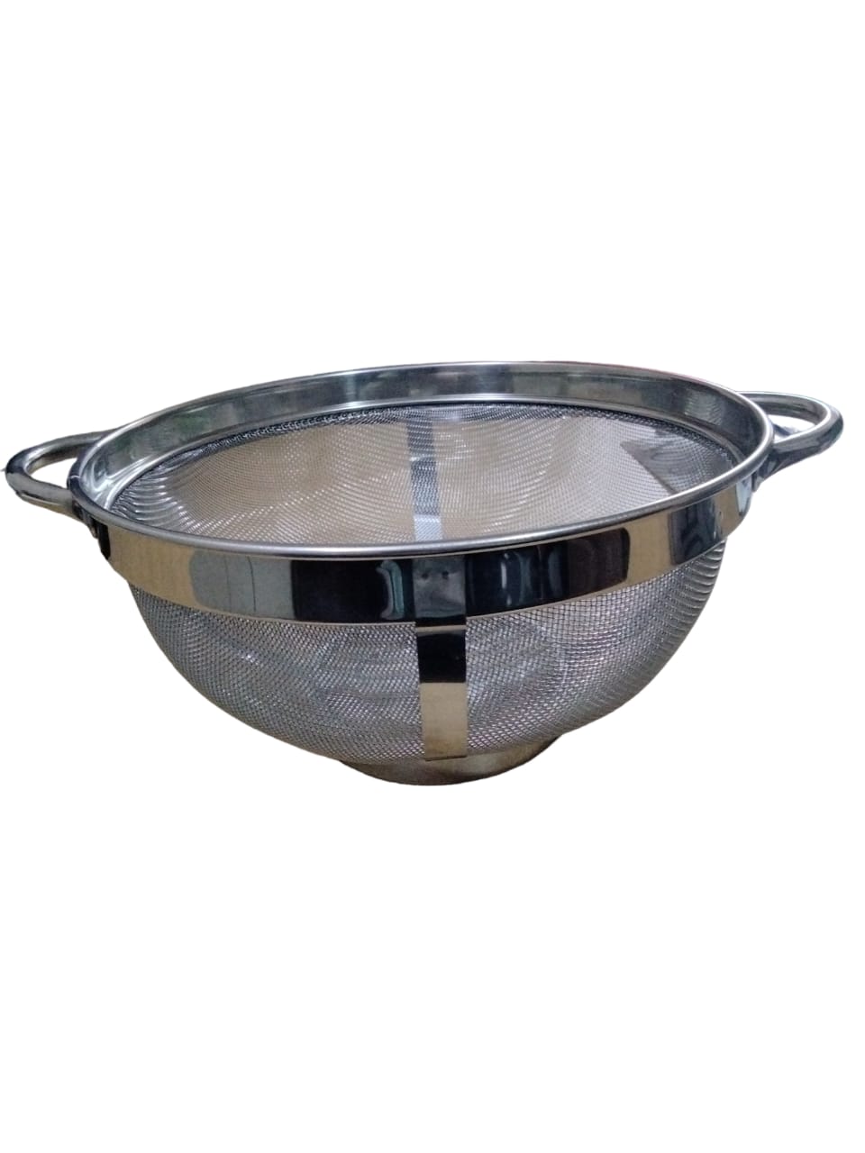 Stainless Steel Colander 10"Multi Purpose Mess Wire Net Drain Basket ...