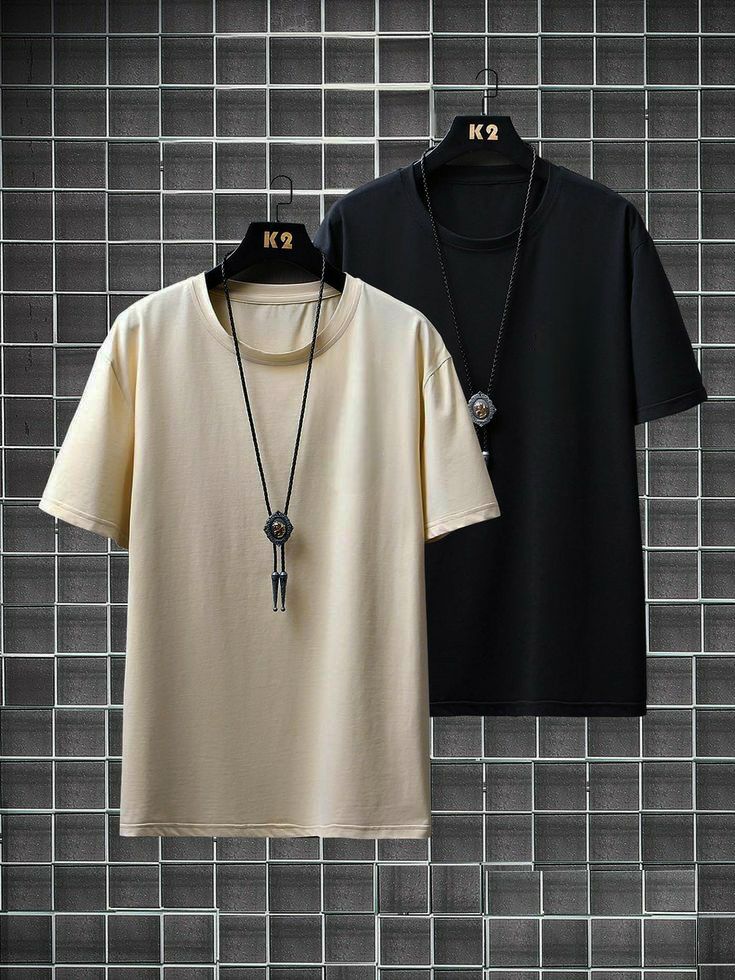 Combo Set Round Neck Cotton T-Shirt Set For Men - Multicolor ...