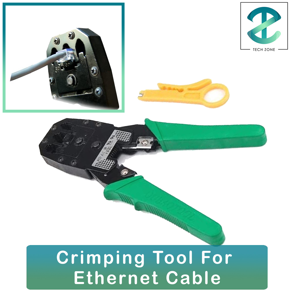 Universal Crimping Tool For Network/Ethernet Cable (Rj45, Rj12, Rj11 ...