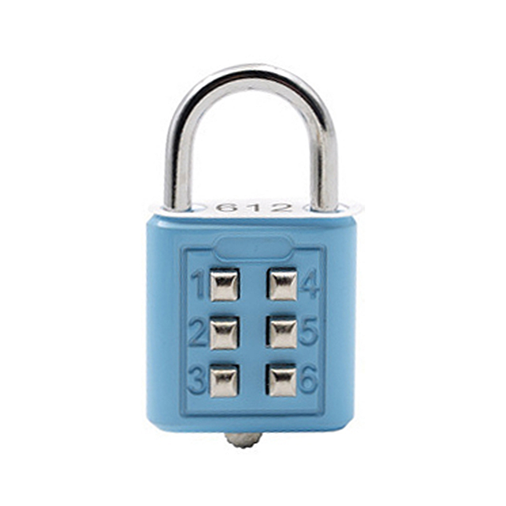 Locker Password lock Secure Chrome plated 10 digit Combination padlock ...