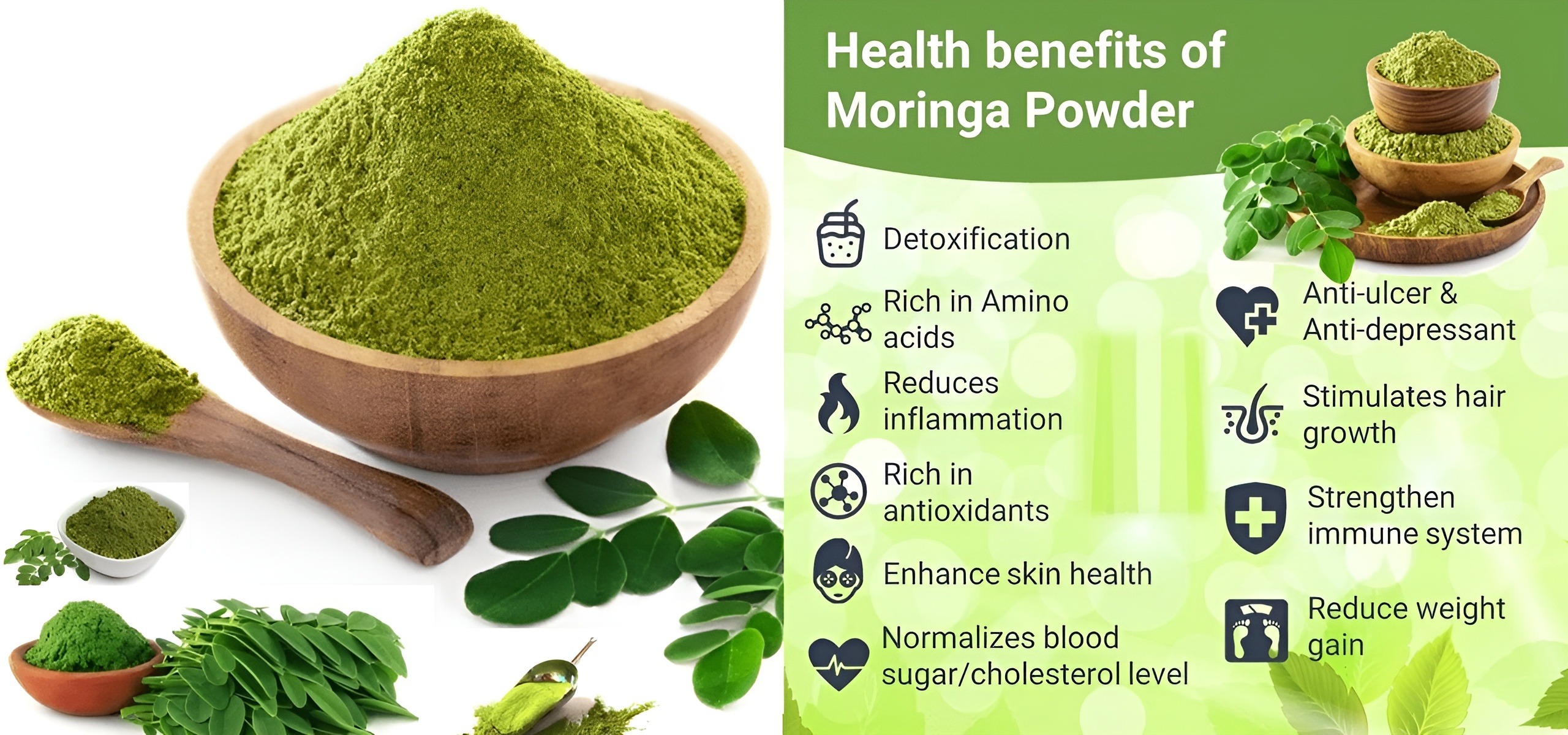 Moringa Leaf Powder -200gm | Daraz.com.np