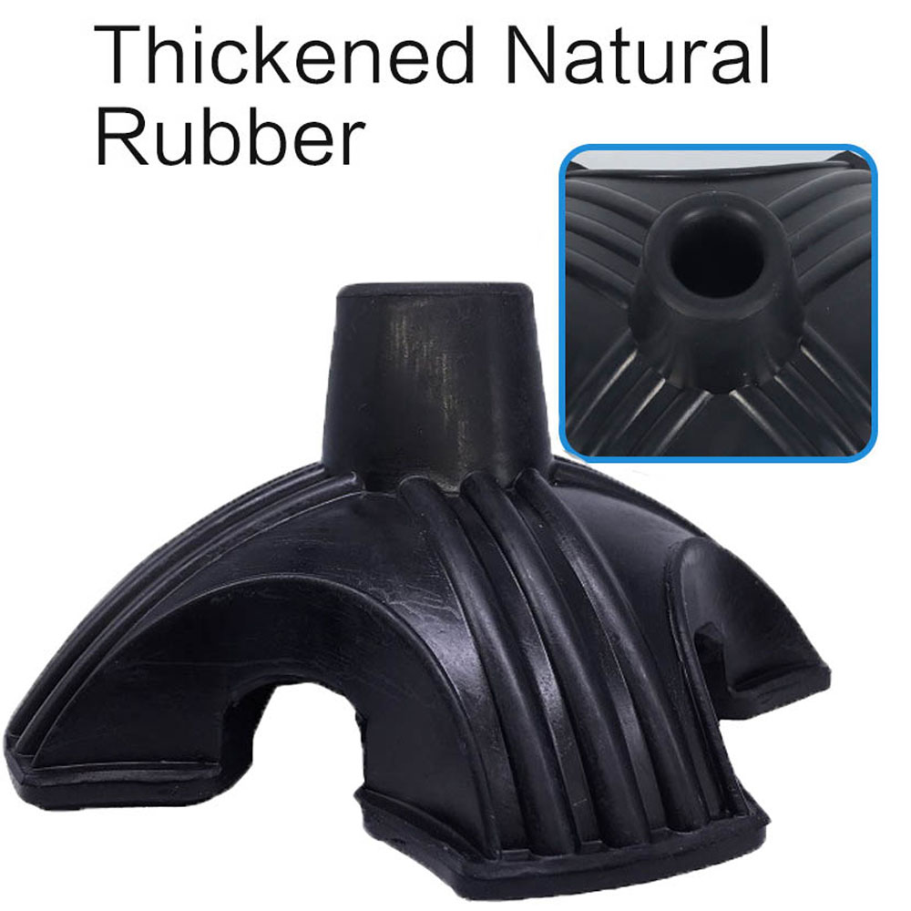 Heavy Duty 19/22MM Self Standing Anti Skid Walking Stick End Bottom ...