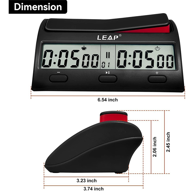 Leap Advanced Digital Chess Timer Chess Clock Game Timer With 7 Type 38
