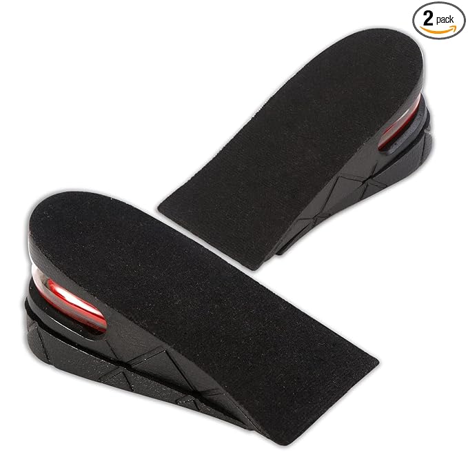Adjustable Height Increase Insole Cushion Elevator Heel Lifts Shoe ...