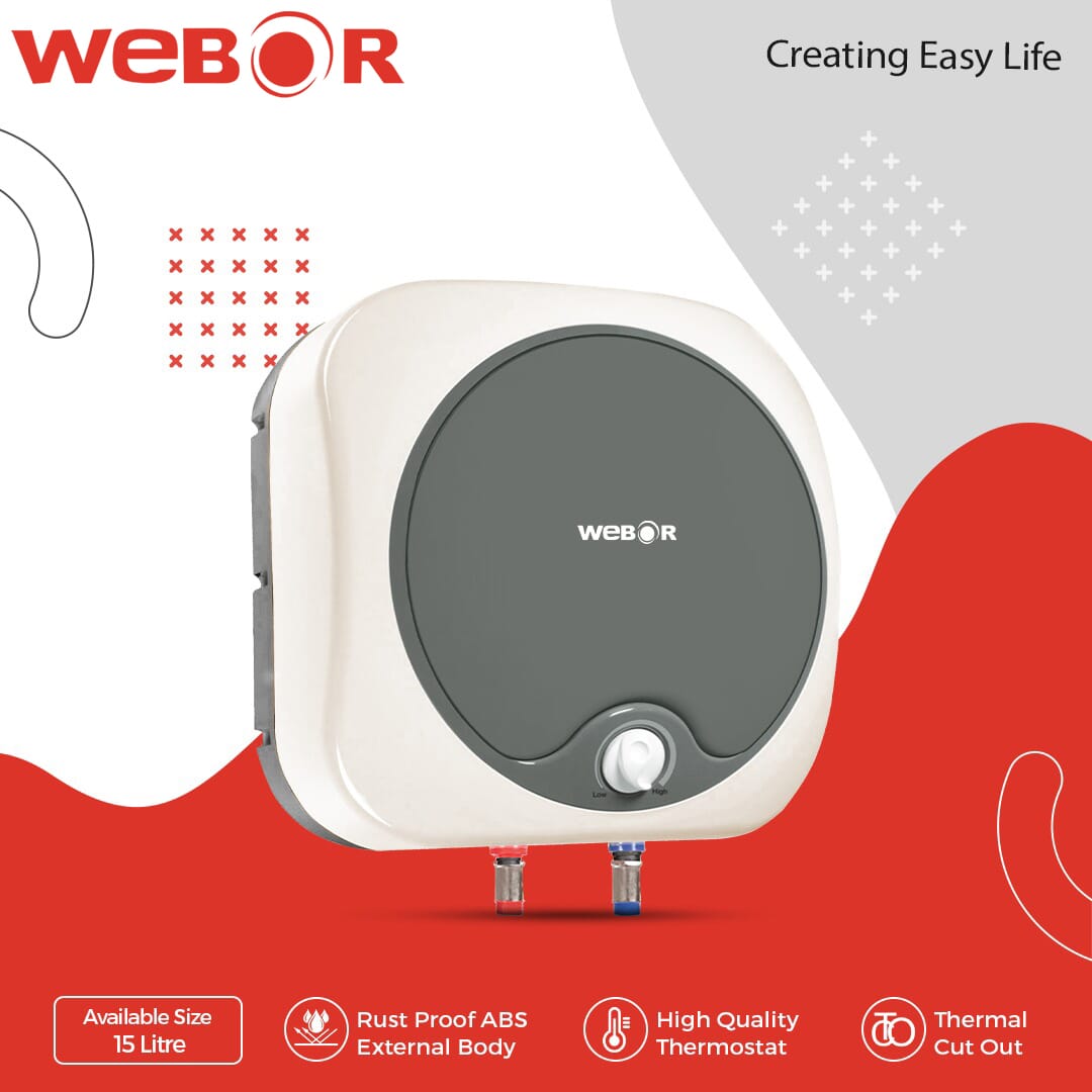 Webor 15Ltr Platinum Water Geyser | Daraz.com.np