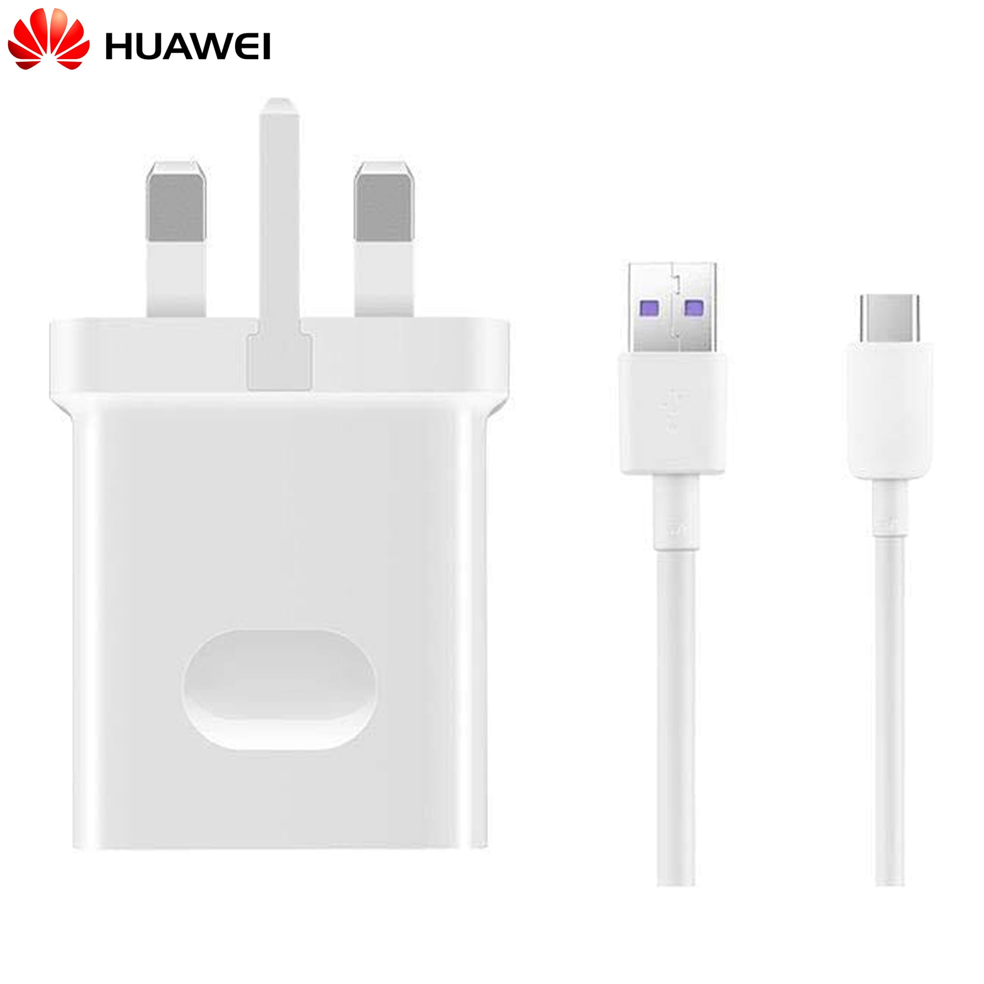 Huawei 22.5Watt Super Charger + Type C Cable Combo [ Type C, UK Version ...
