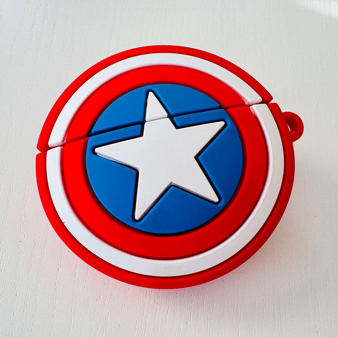 Airpods 3 Captain America Shield Cartoon Shaped Case | Daraz.com.np