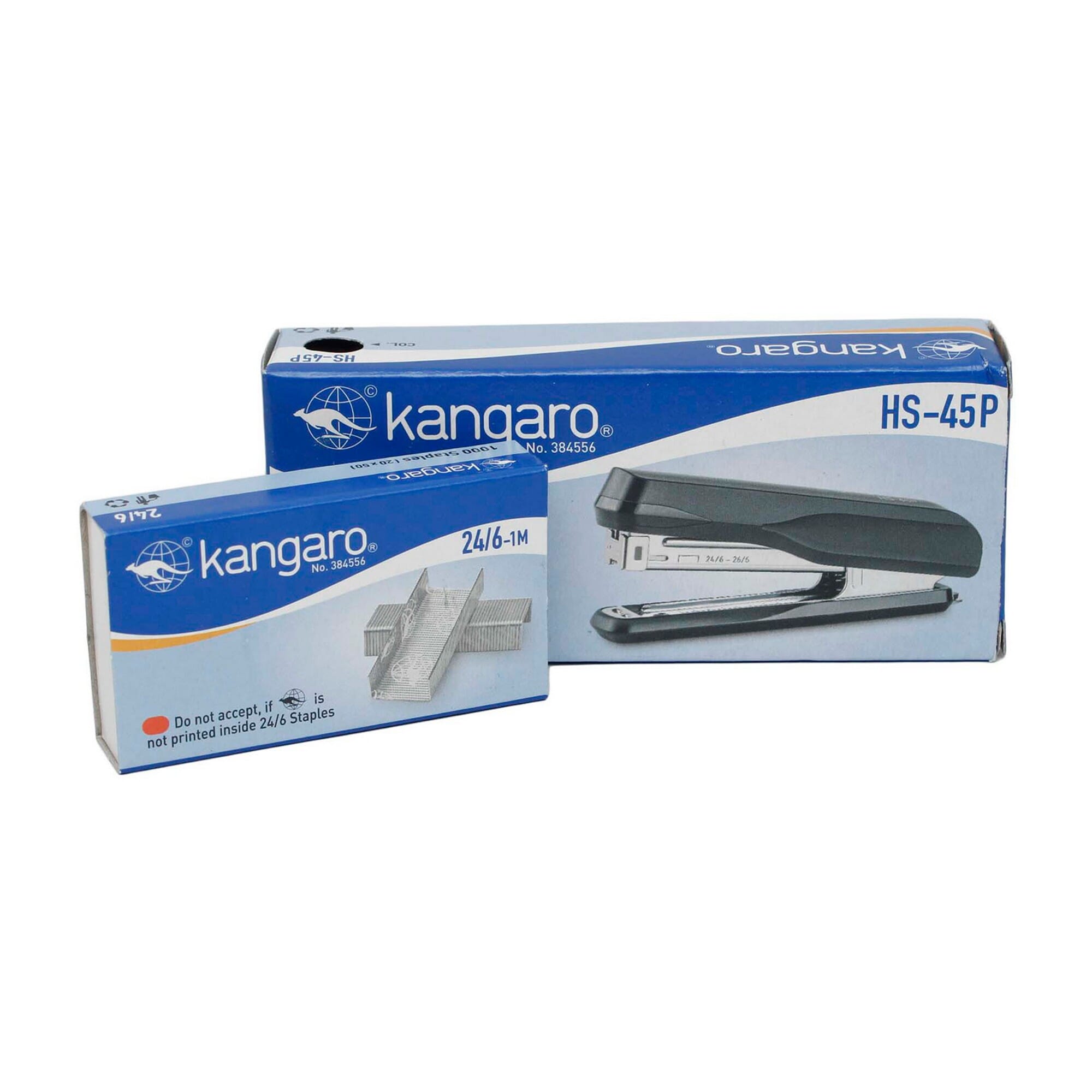 Kangaro Stapler HS-45P Stapling Capacity 30 Sheets with Staple Pin 24/6 ... Kangaro Stapler HS-45P Stapling Capacity 30 Sheets with Staple Pin 24/6 ...