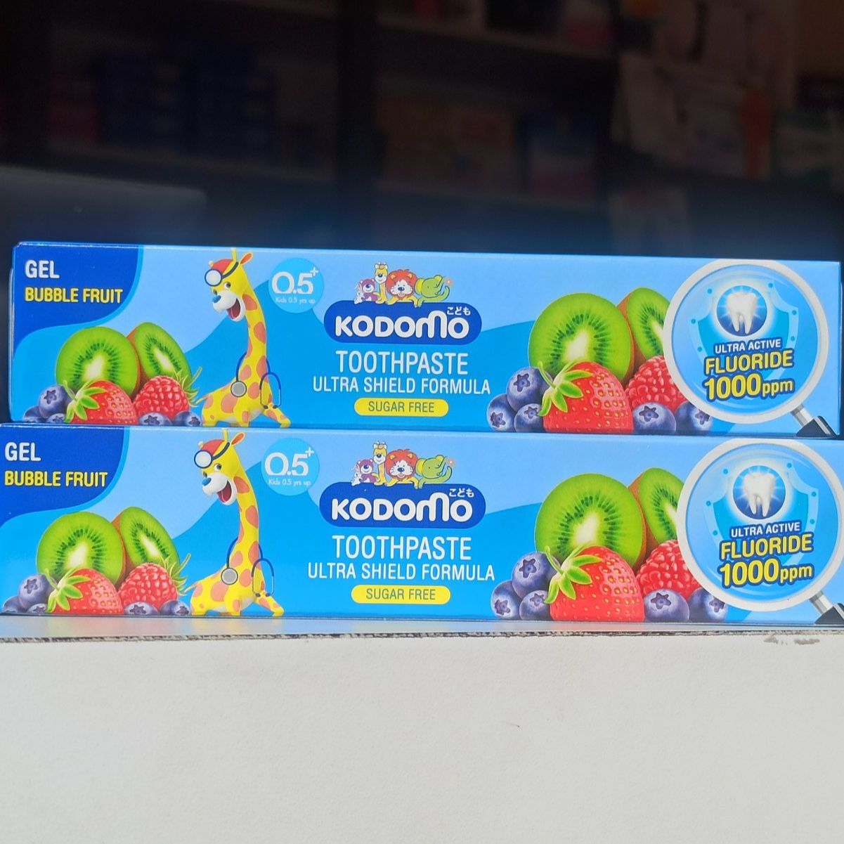 Kodomo Baby Toothpaste Bubble Fruit Gel 40g (Pack Of 2) | Daraz.com.np