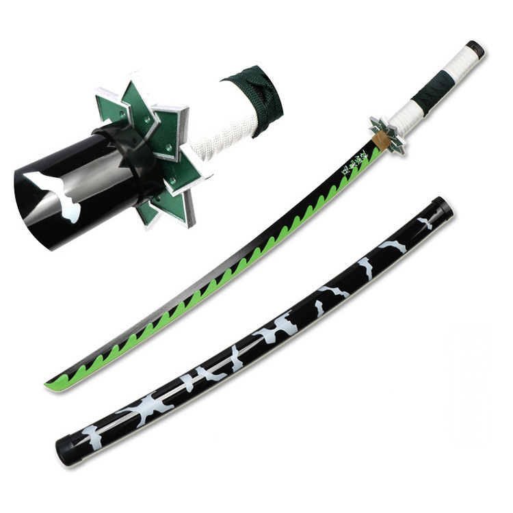 Anime Sword / Sanemi Wooden Katana / 104cm Long Katana / Demon Slayer ...