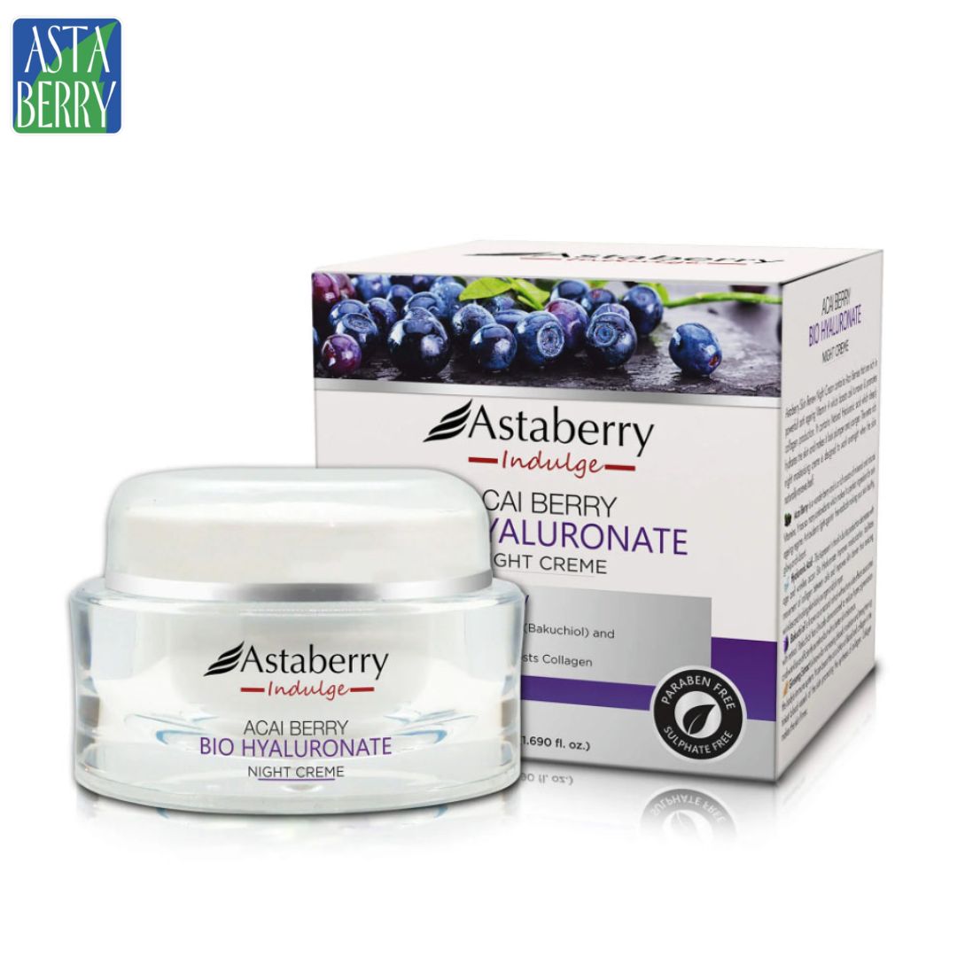 Asta Berry Bio Hyaluronate Night Creme-50g | Daraz.com.np