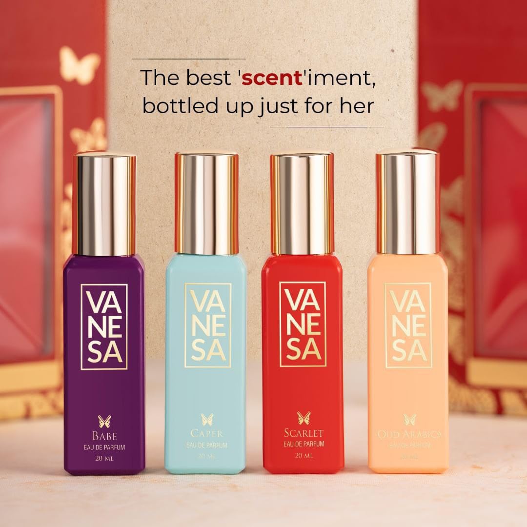 VANESA Divine Perfume Gift Set (20ml x 4) Eau de Parfum - 80 ml | Daraz ...