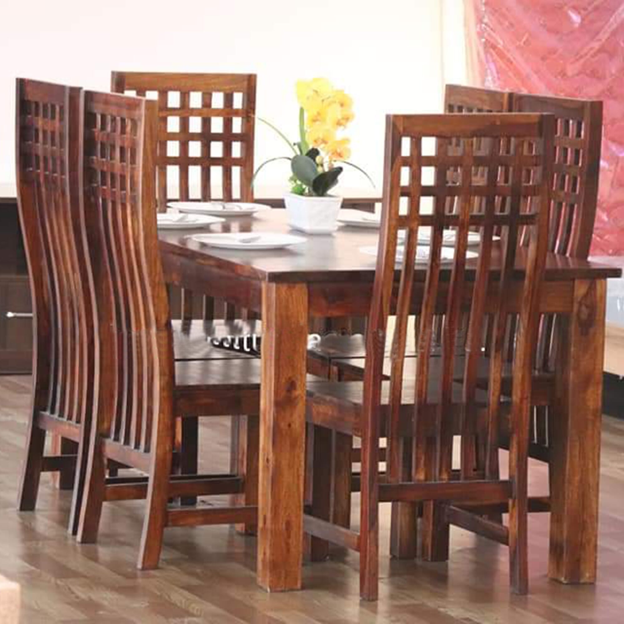 5.5 X 3 Feet Sisau Wood Indian Dining Table | Daraz.com.np