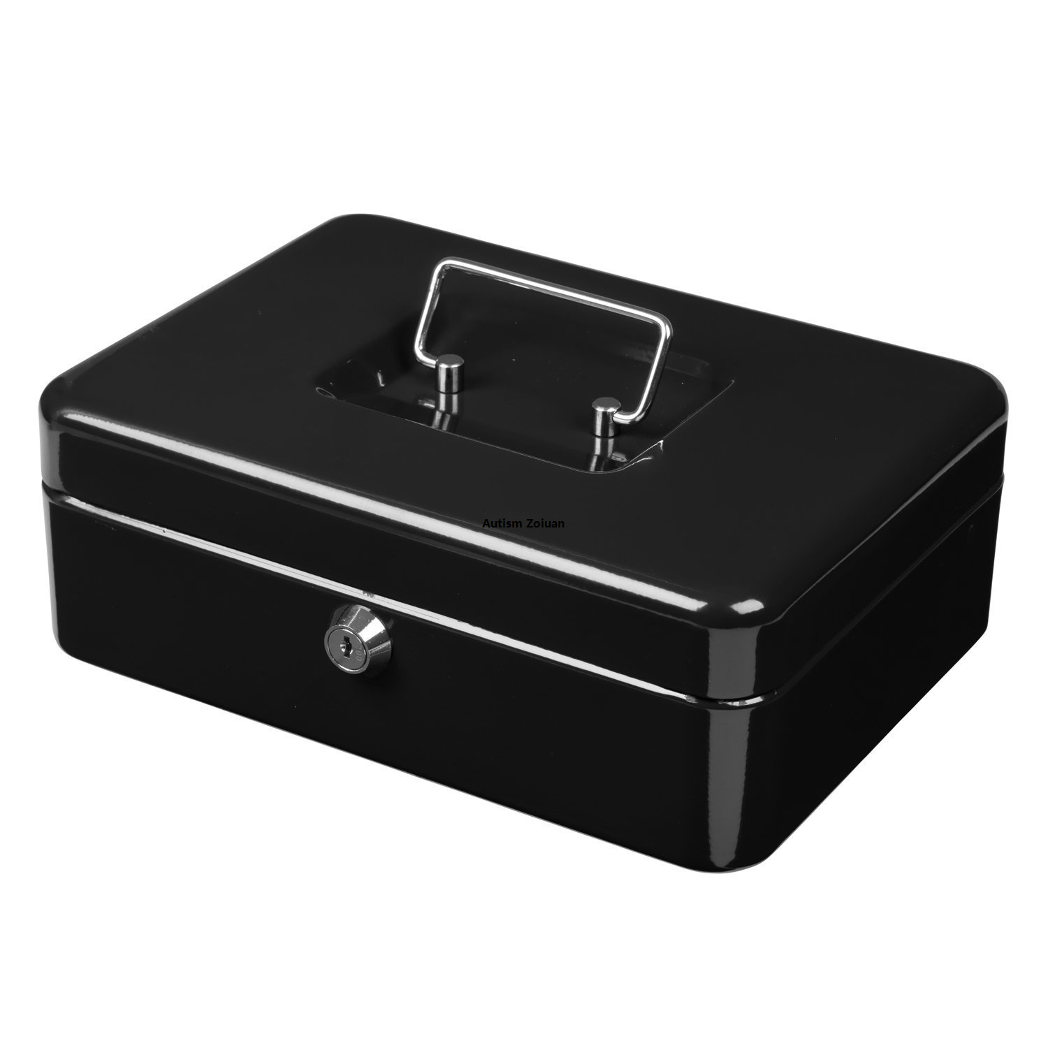 Secure, safe large key with slot coin 5 banknote 4 and cash drawer with ...