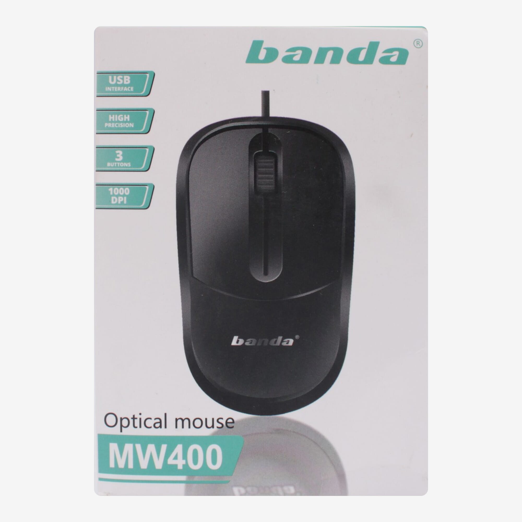 Banda Optical wire Mouse MW400 | Daraz.com.np