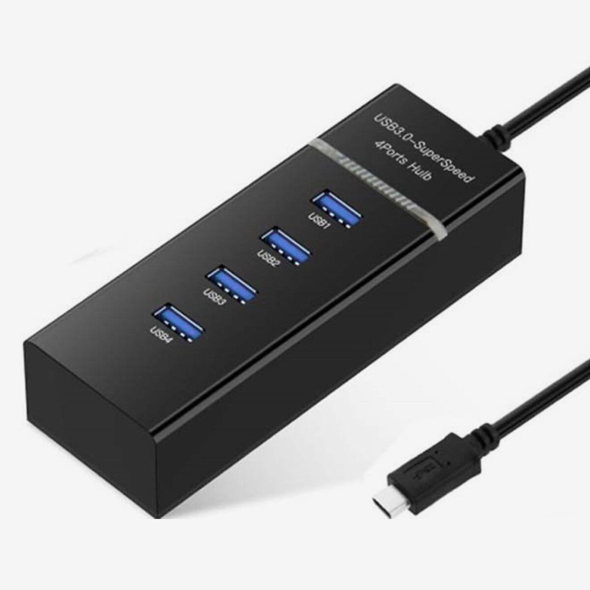 USB Type C Hub 3.0 To 4 Port USB Hub | Daraz.com.np