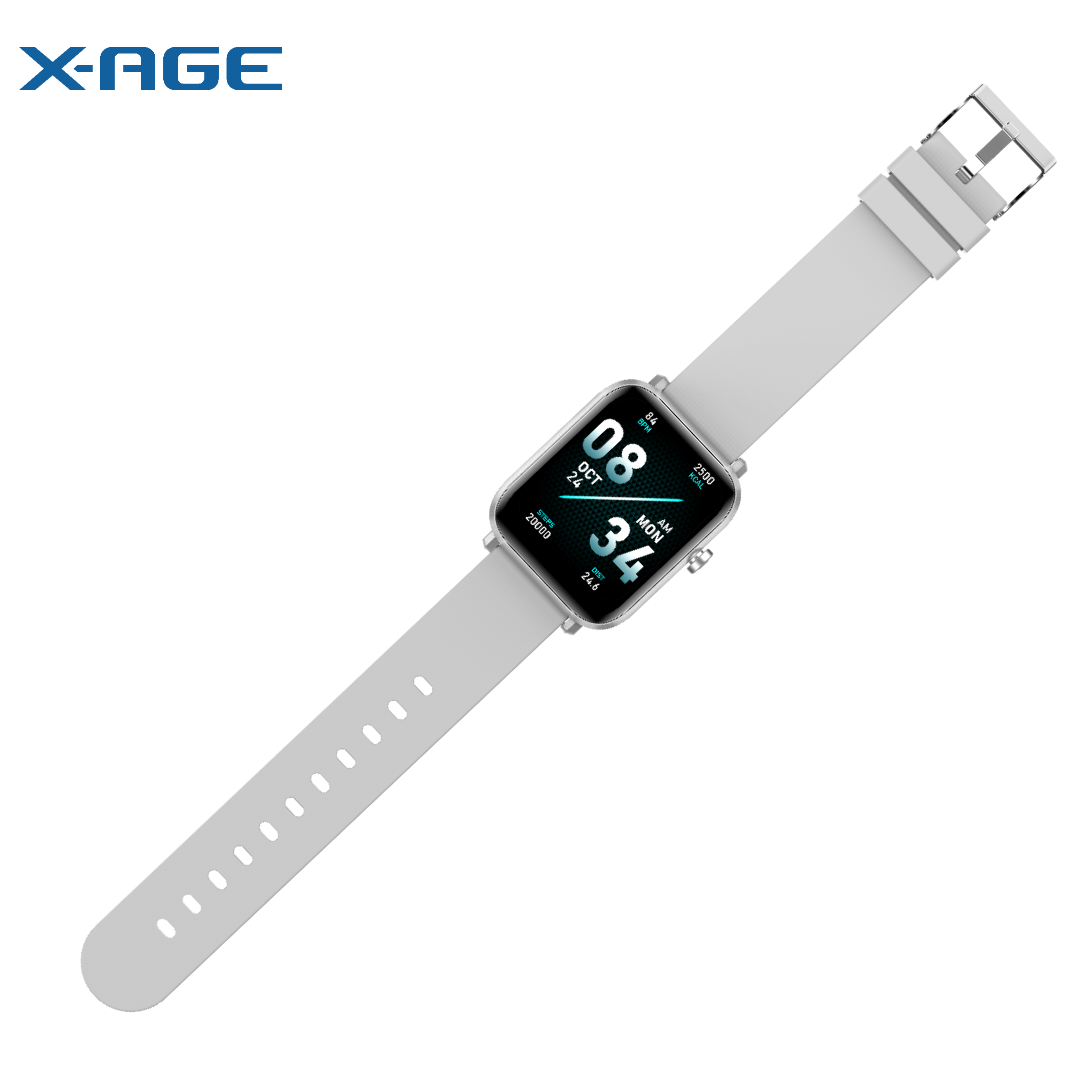 X-AGE Click Smart Watch for Women and Men (XSW01) | 1.7" IPS Display ...