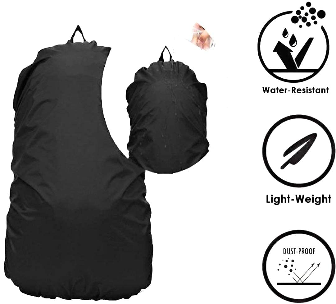 30-40L Nylon Waterproof Backpack Rain Bags Cover with Free Storage ...
