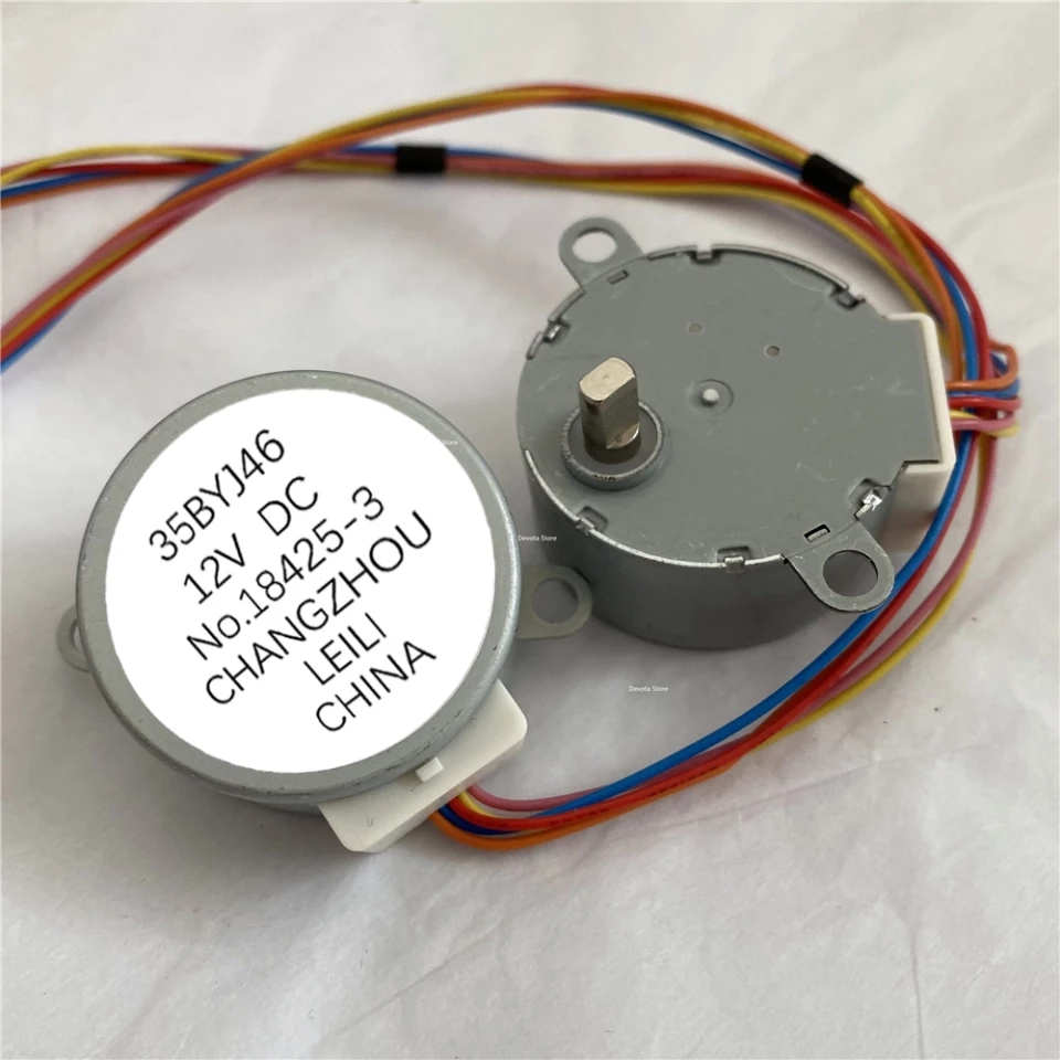 5V 12V 28BYJ-48 Stepper Motor 4 Phase DC Gear Stepper ULN2003 Driver ...