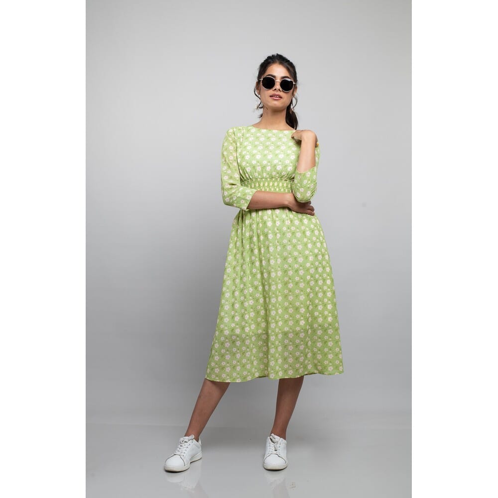 Floral Print Dress For Women | Daraz.com.np