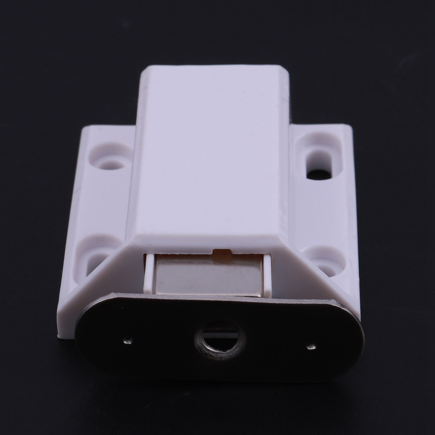 White Push To Open Magnetic Door Drawer Cabinet Catch Touch Latch ...
