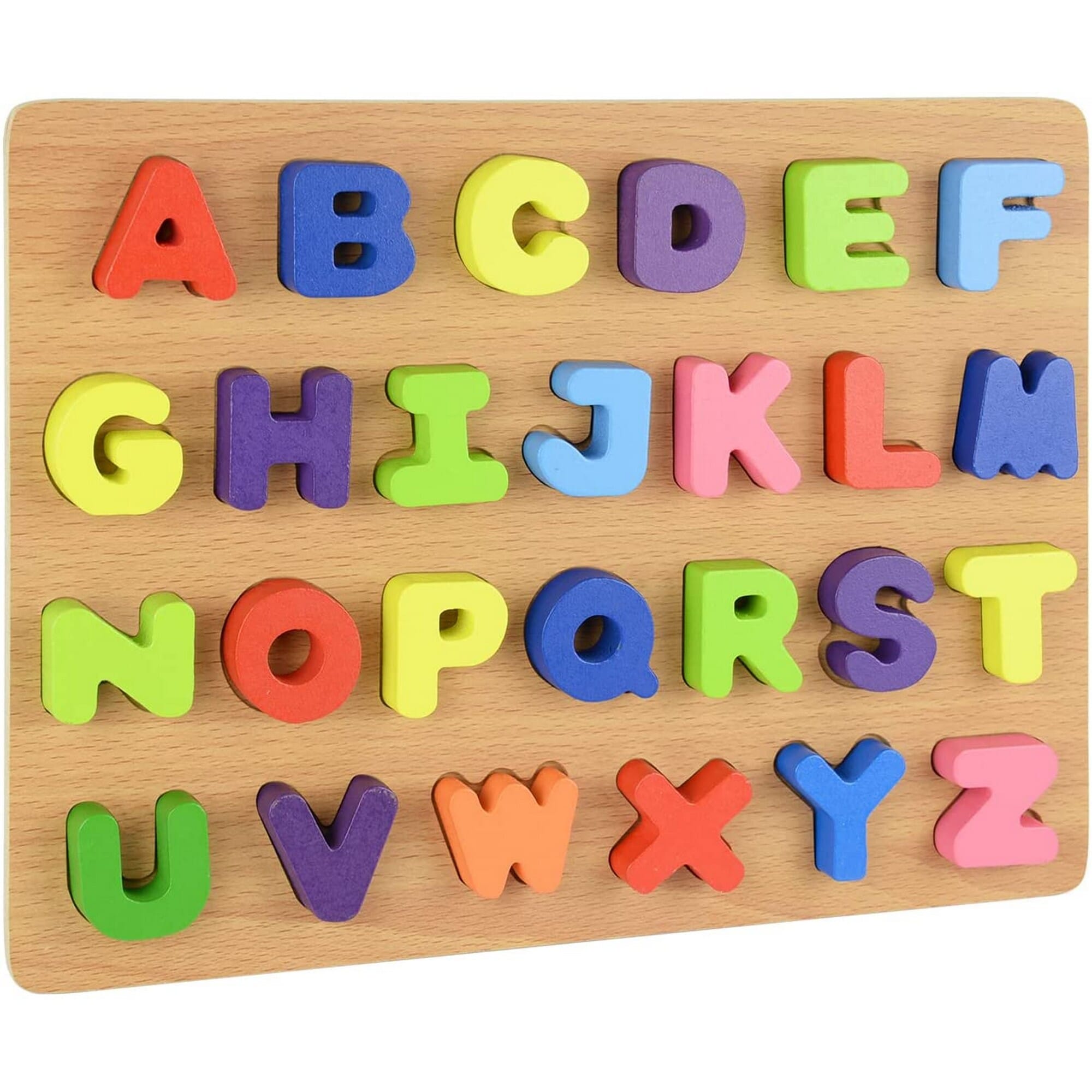 Wooden Alphabet( ABCD) Puzzle Board | Daraz.com.np