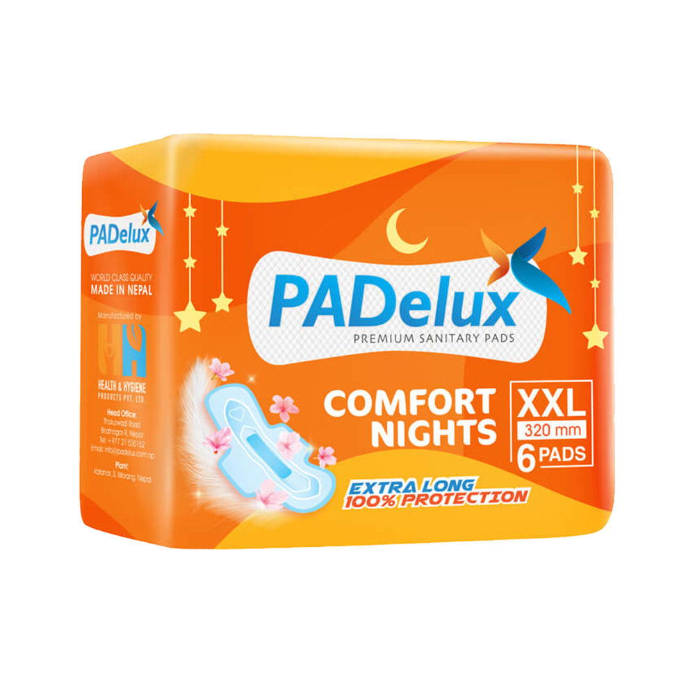 Padelux Comfort Nights XXL Sanitary Pads | Daraz.com.np
