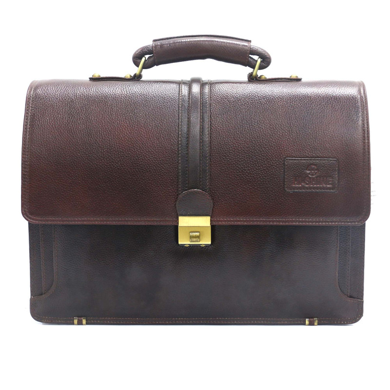 Coffee Coloured Leather Tough Classic Office Design Sidebag For Men ...