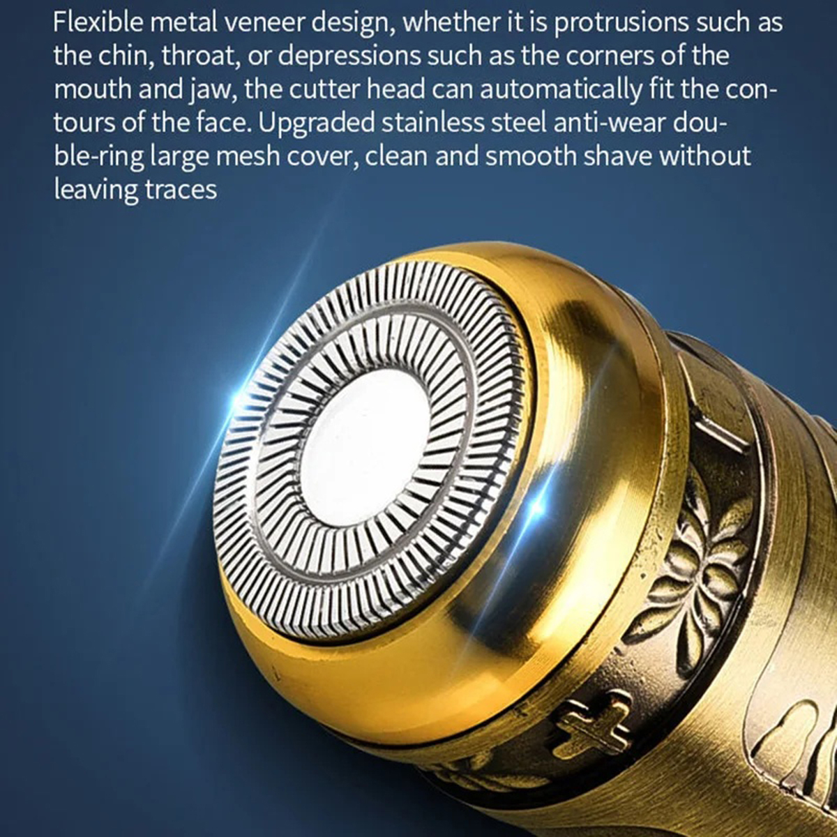 T8 Electric Shaver for Men Professional Beard Trimmer Rechargeable ...