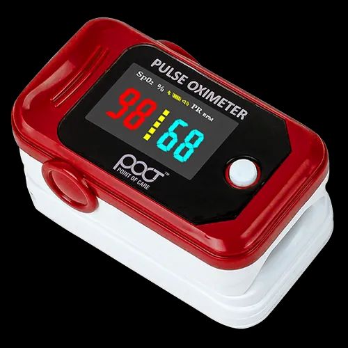 Point of Care Pulse Oximeter - with cover pouch - 1 Pcs Box | Daraz.com.np