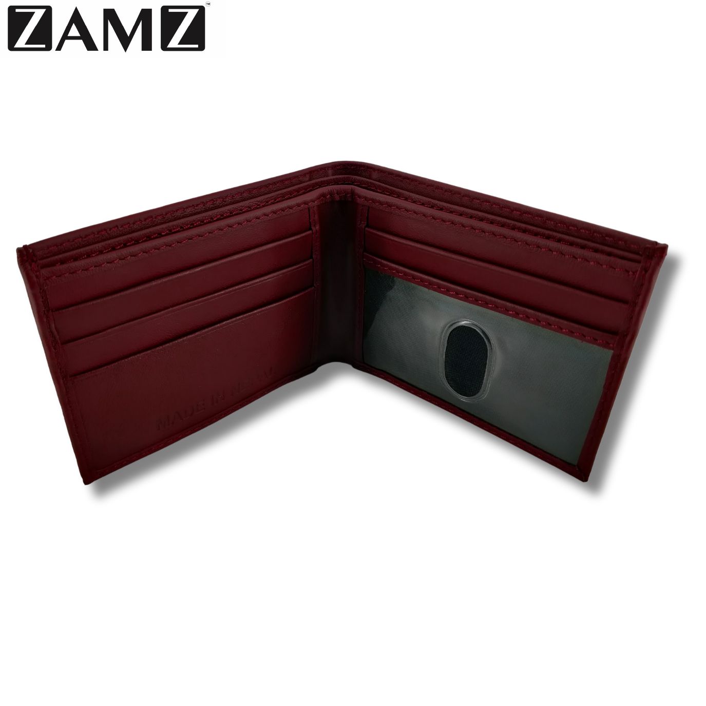 Zamz Genuine 100% Slim Leather Wallet For Men | Daraz.com.np