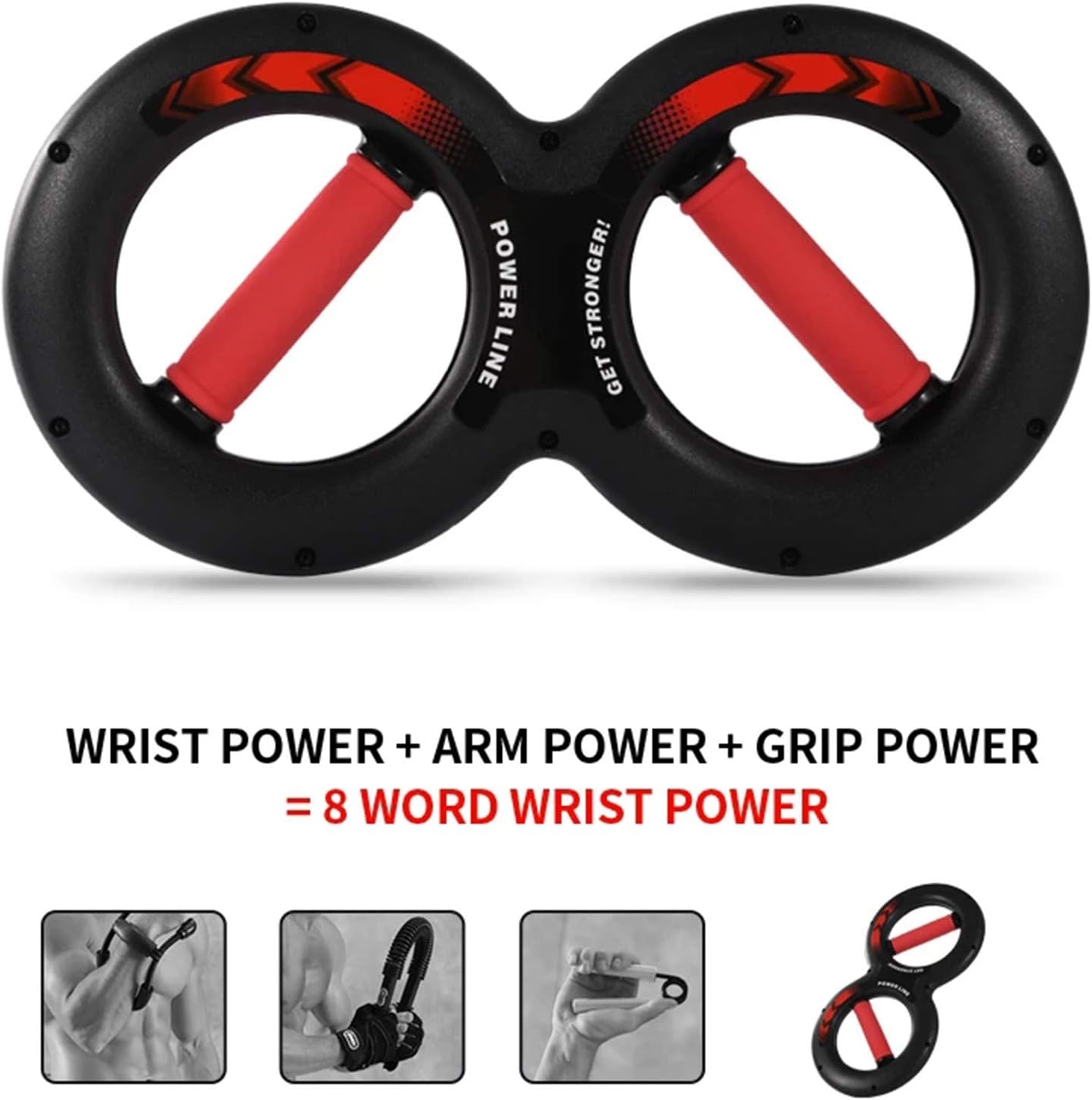 Wrist Strengthener, Multifunctional Hand and Forearm Trainer, with Non ...
