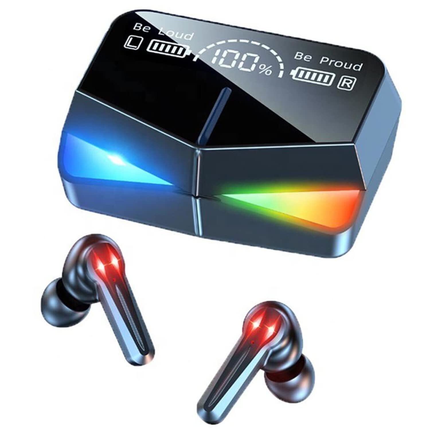 M28 Wireless Earbuds TWS Bluetooth 5.3 Gaming Monster Touch Control ...