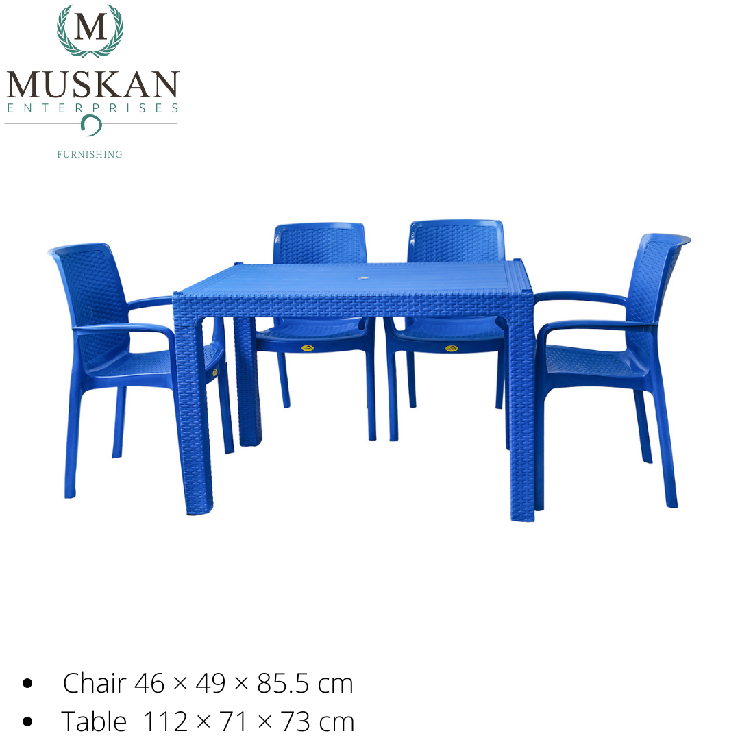 Signature Dining table and 4 pc Chair Set - 6002 | Daraz.com.np