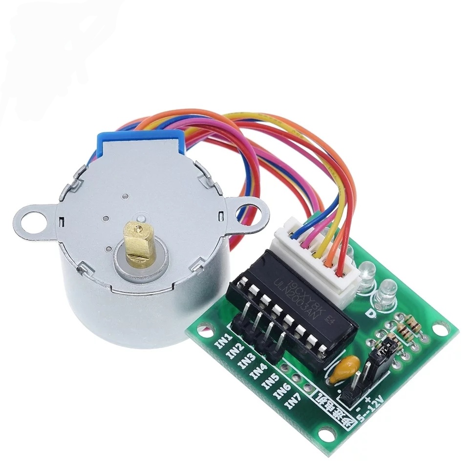 5V 12V 28BYJ-48 Stepper Motor 4 Phase DC Gear Stepper ULN2003 Driver Board for arduino DIY Kit ...