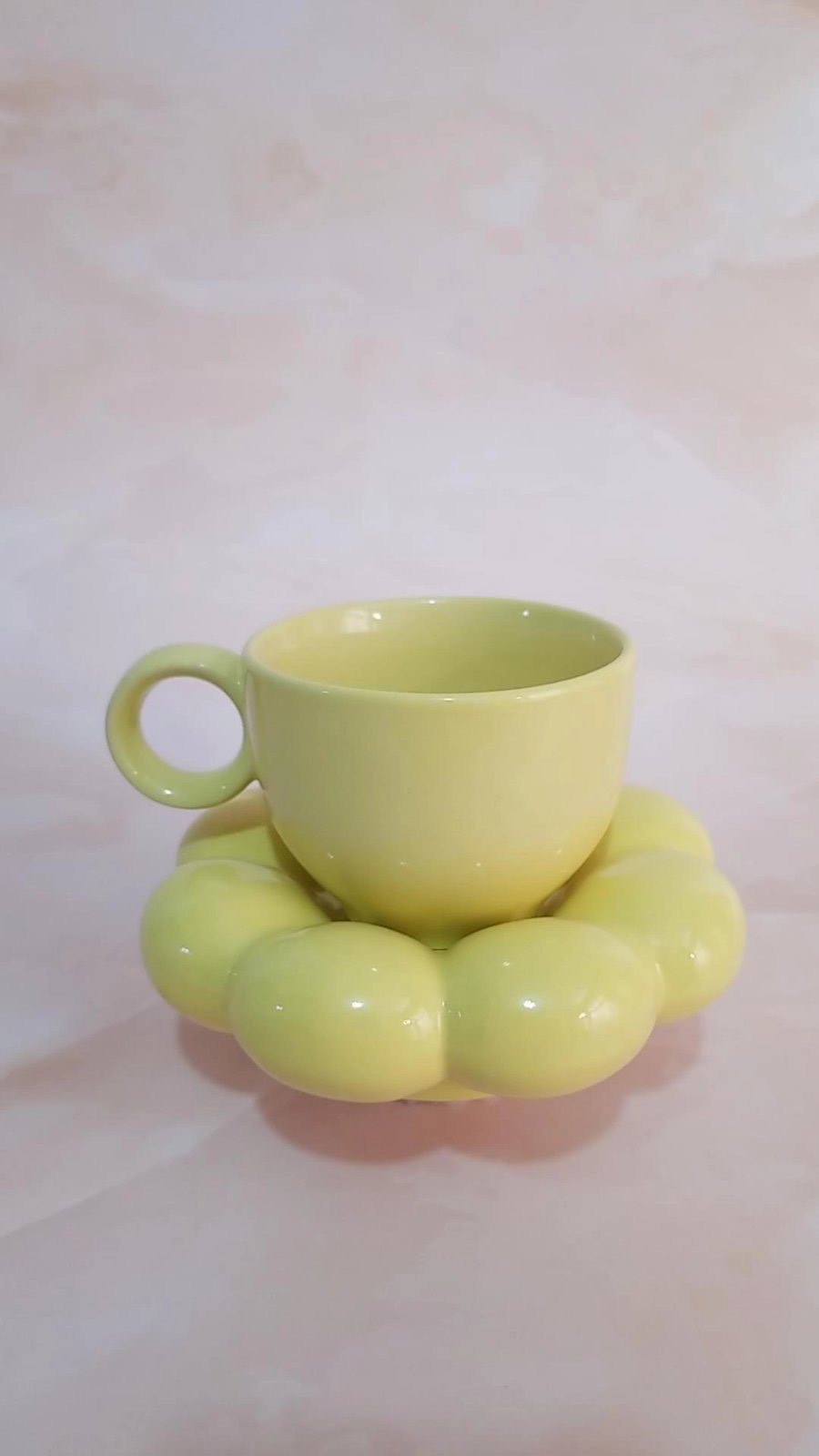 Pinches Artcore Floral Ceramic Cup Aesthetic Mug | Daraz.com.np