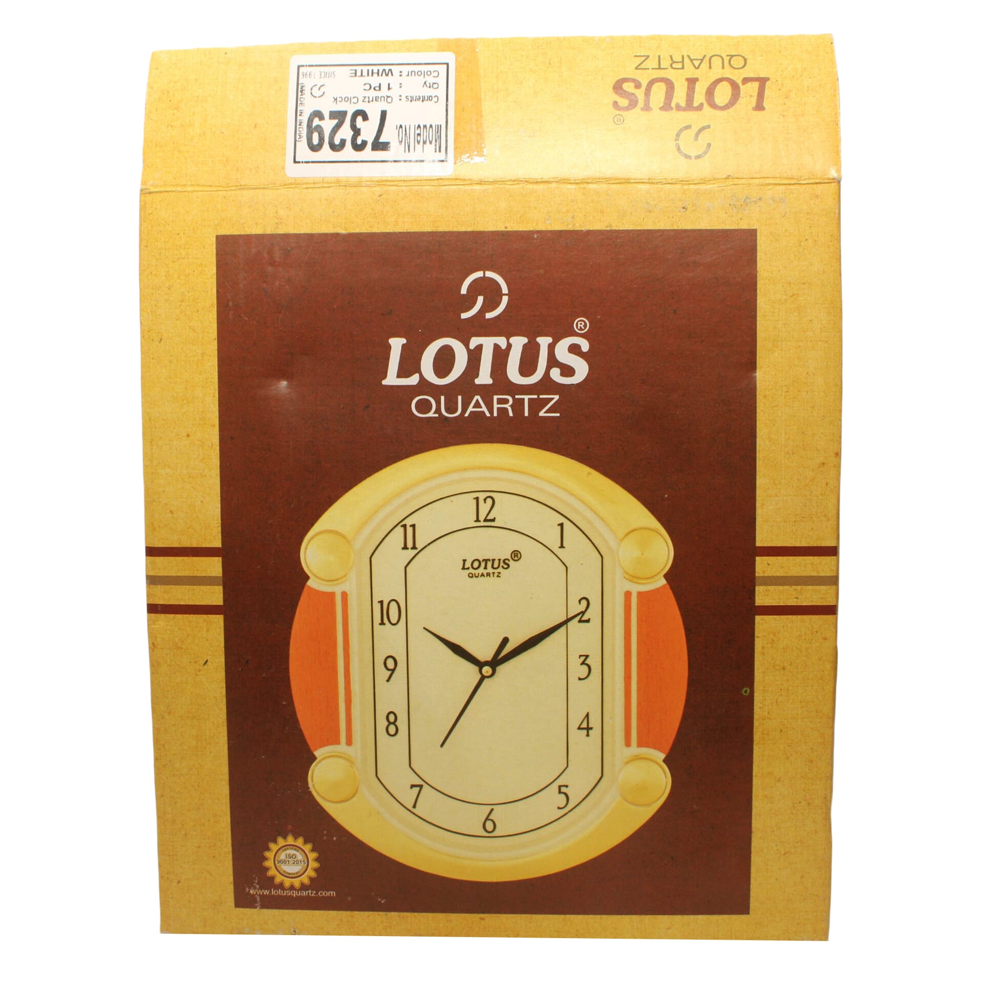 Lotus Quartz Wall Clock 7329 | Daraz.com.np