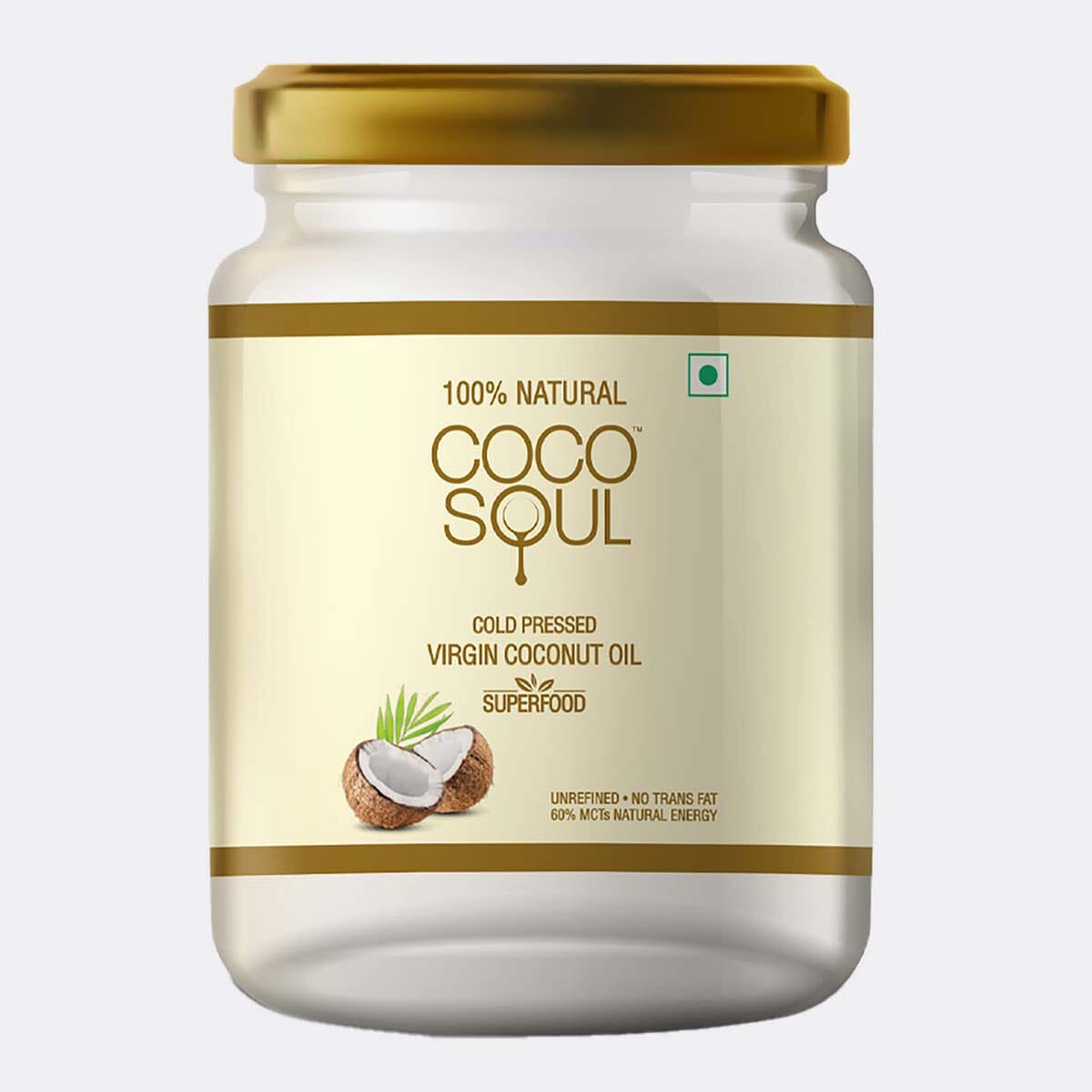 Coco Soul Cold Pressed Natural Virgin Coconut Oil Bottle, 500 ml ...