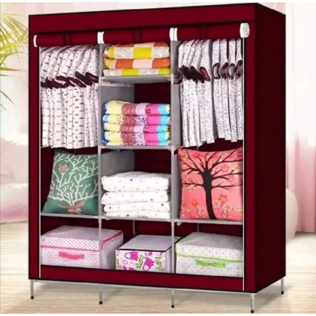 Folding Rack Foldable Wardrobe Queen Daraz | Daraz.com.np
