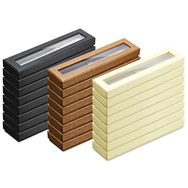 24 Piece Pen Gift Box Empty Pen Cases + Clear Lid Pen Display For ...