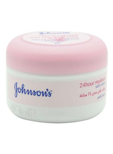 Johnson's 24 Hour Moisture - Soft cream 200ml | Daraz.com.np