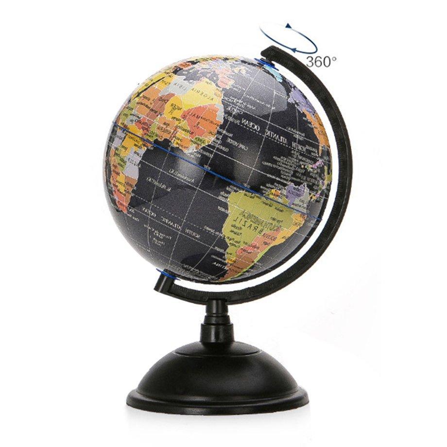 E-Era 20Cm Blue Ocean World Globe Map With Swivel Stand Geography ...